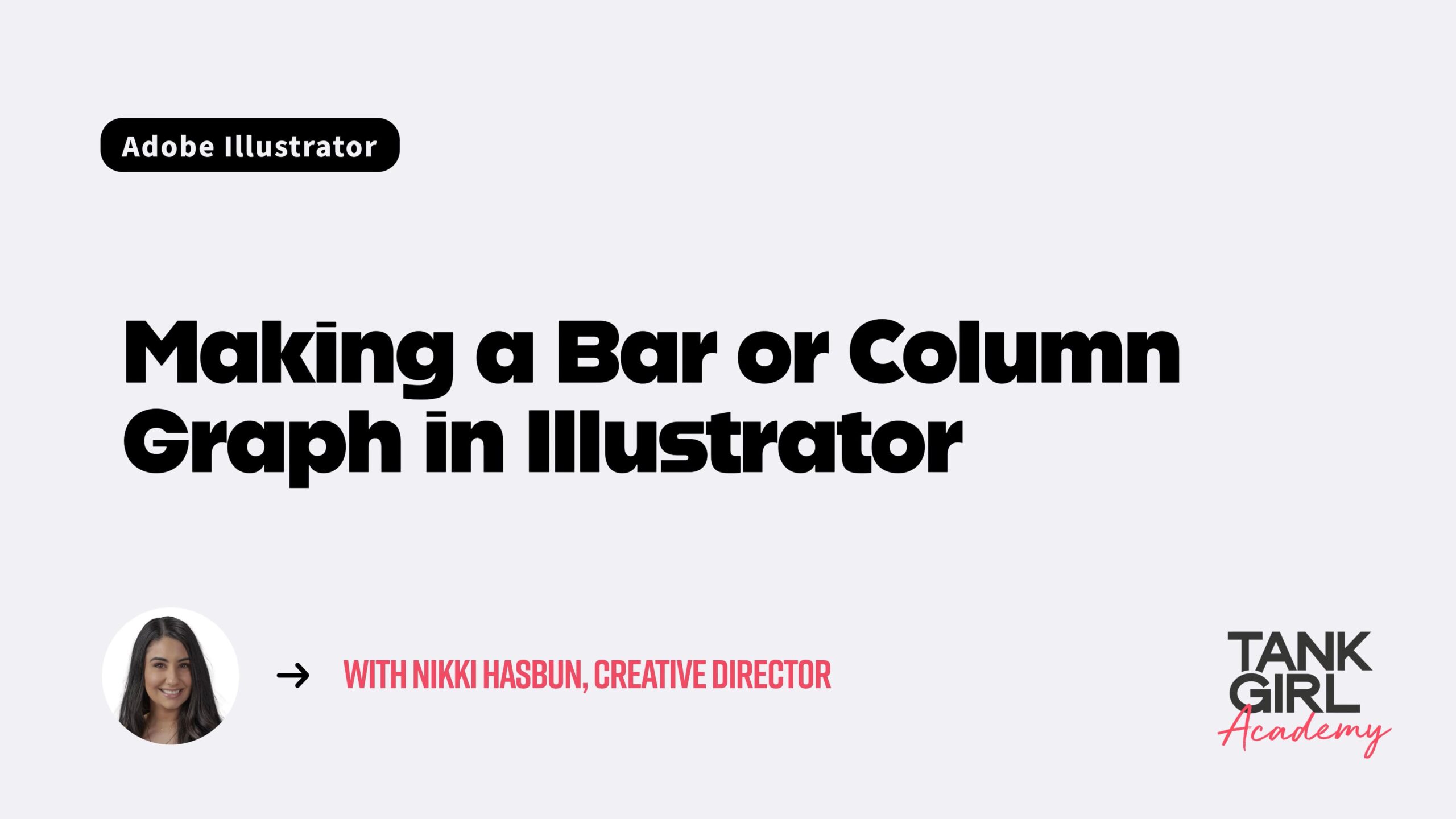 Making a Bar or Column Graph in Illustrator - Tank Girl Marketing