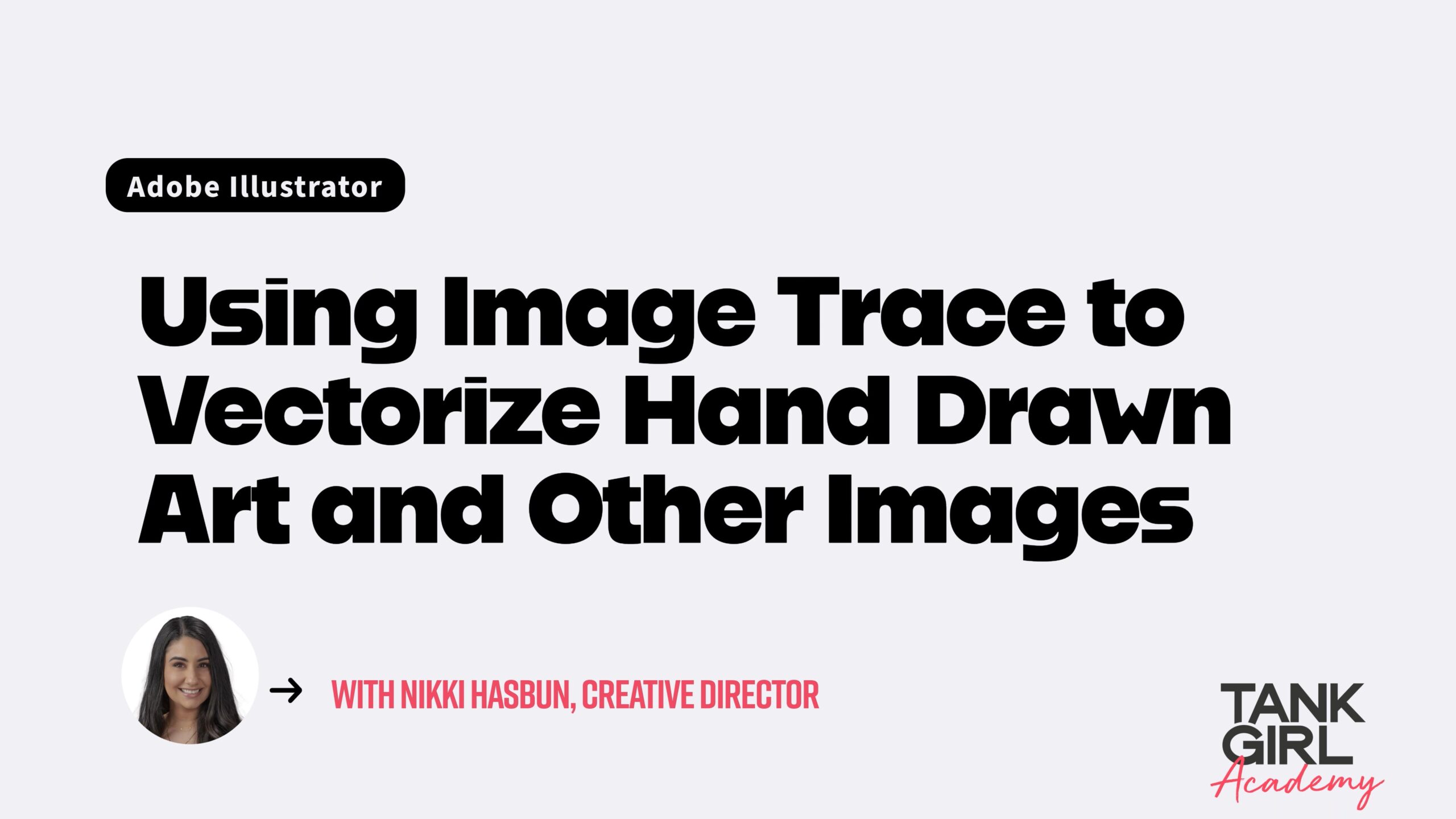 Using Image Trace to Vectorize Hand Drawn Art and Other Images - Tank ...